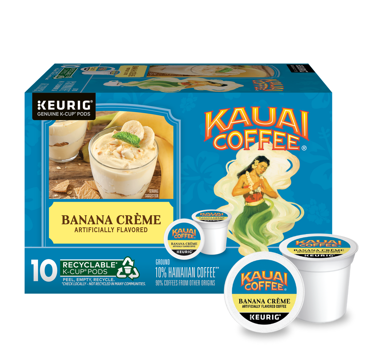 Banana Crème Flavor Keurig K-Cup® Pods – Kauai Coffee