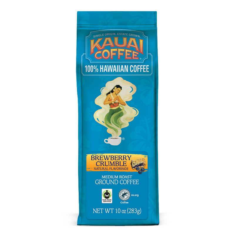 Brewberry Crumble- 100% Hawaiian – Kauai Coffee